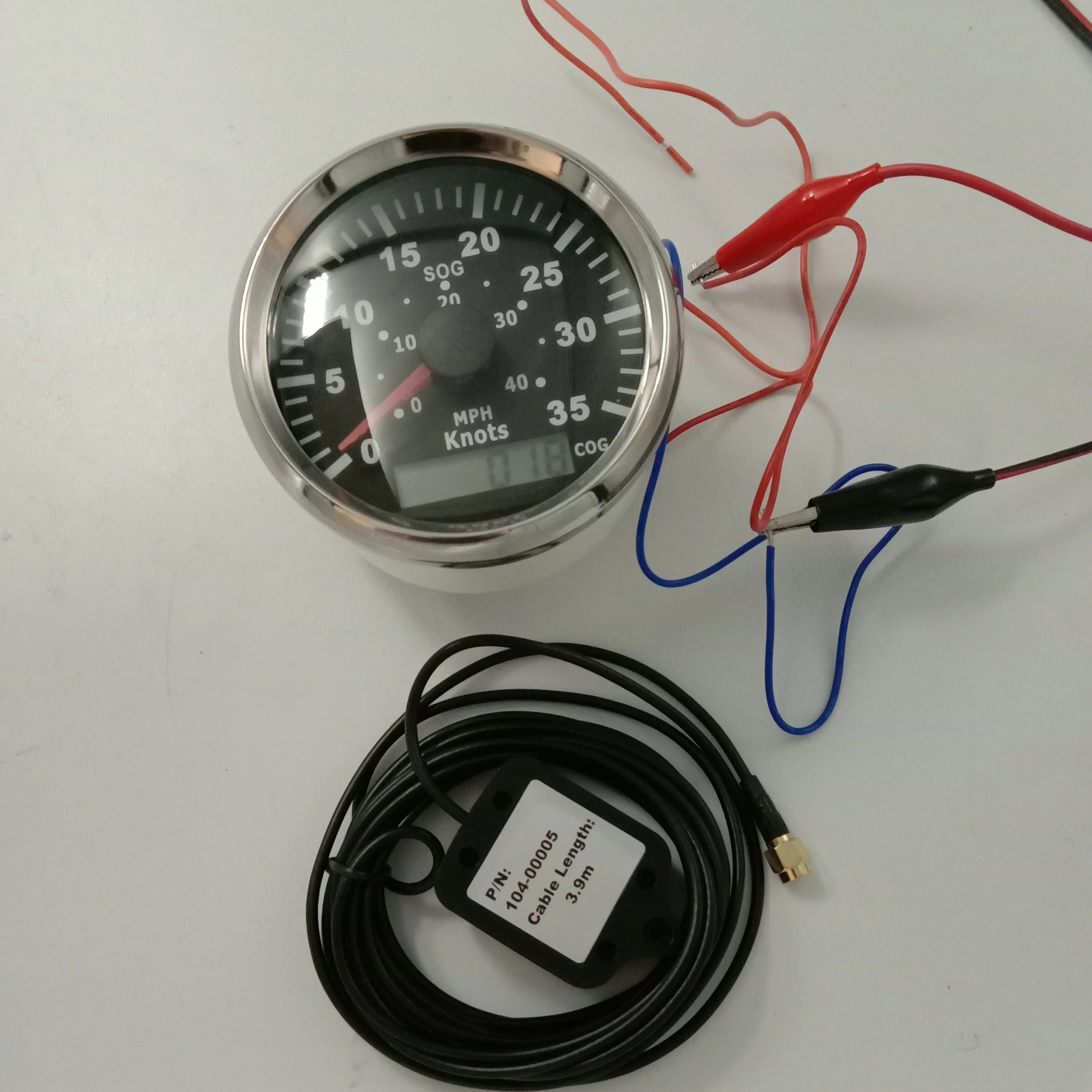 Medidor de velocidade de gps 9 32v, para barco, motocicleta, scooter ...