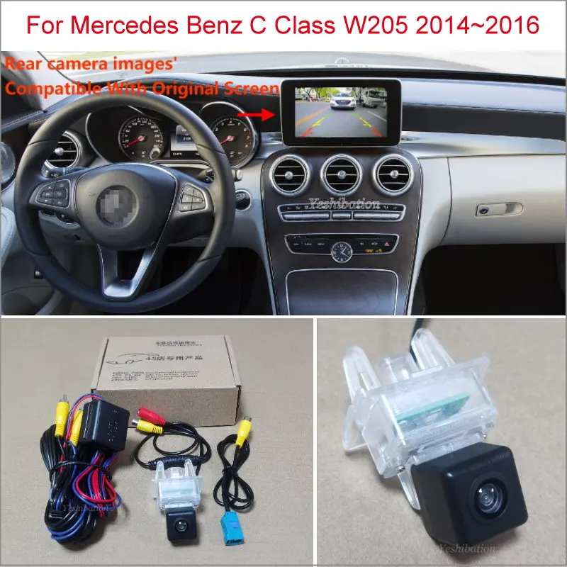 Back-Up-Reverse-Camera-Car-Rear-View-Camera-For-Mercedes-Benz-C-Class ...