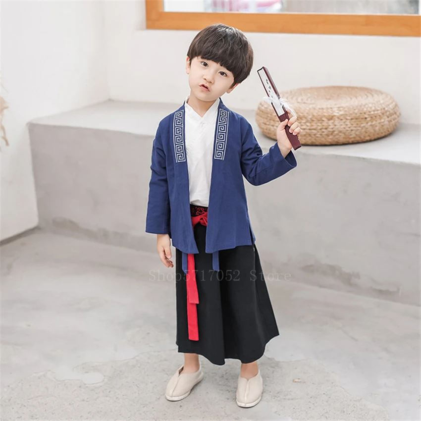 Articles promotionnels Nouvelle tradition chinoise Costume Garçon Tenue ...
