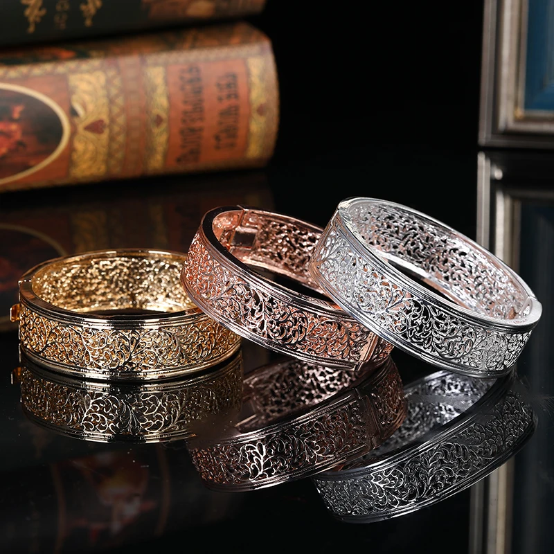 Morocco-Hollow-Bracelet-For-Women-Nationality-Open-Sleeve-Bracelet-Arab ...