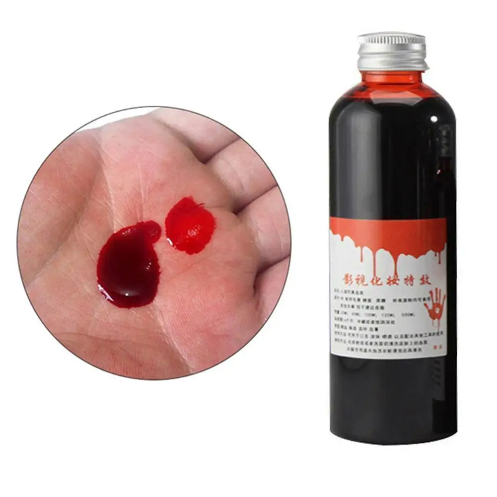 30ml-Artificial-Plasma-Halloween-Party-Blood-Bag-Fake-Blood-Props-Ultra ...