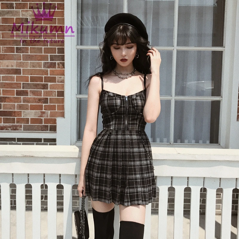 Cute Plaid Short Outfits