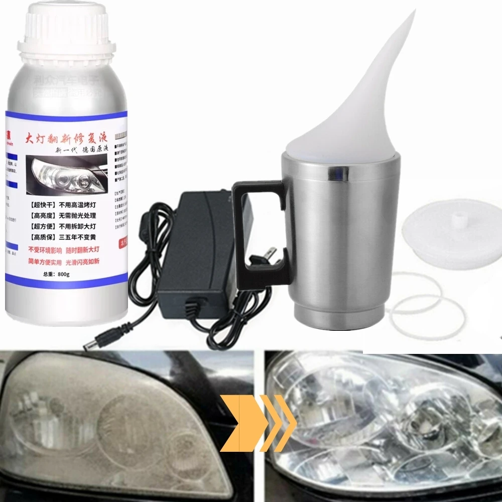Polymer Kit Chemical Polish Liquid Headlights Liquid Evaporator ...