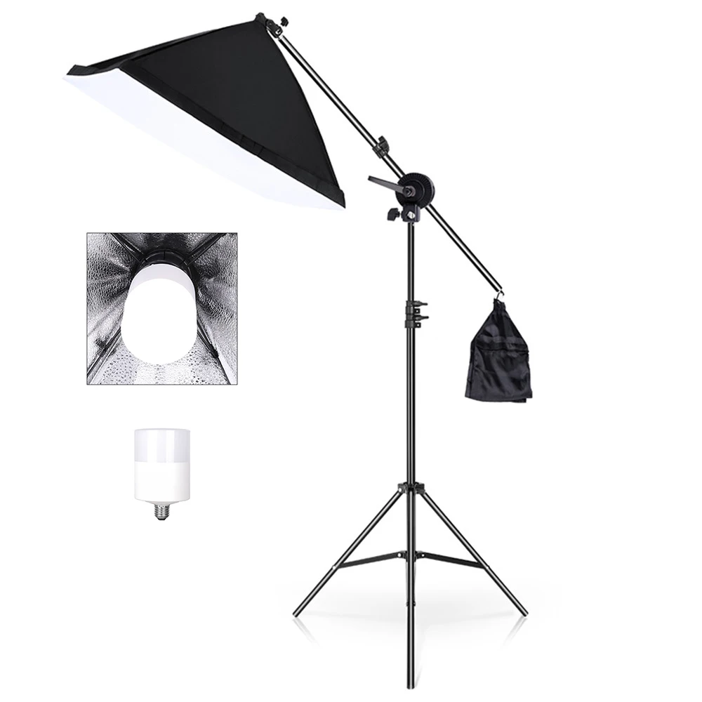 Caja-de-luz-Softbox-c-tr-pode-Boom-Arm-Stand-Photo-Studio-2M-con-bolsa ...