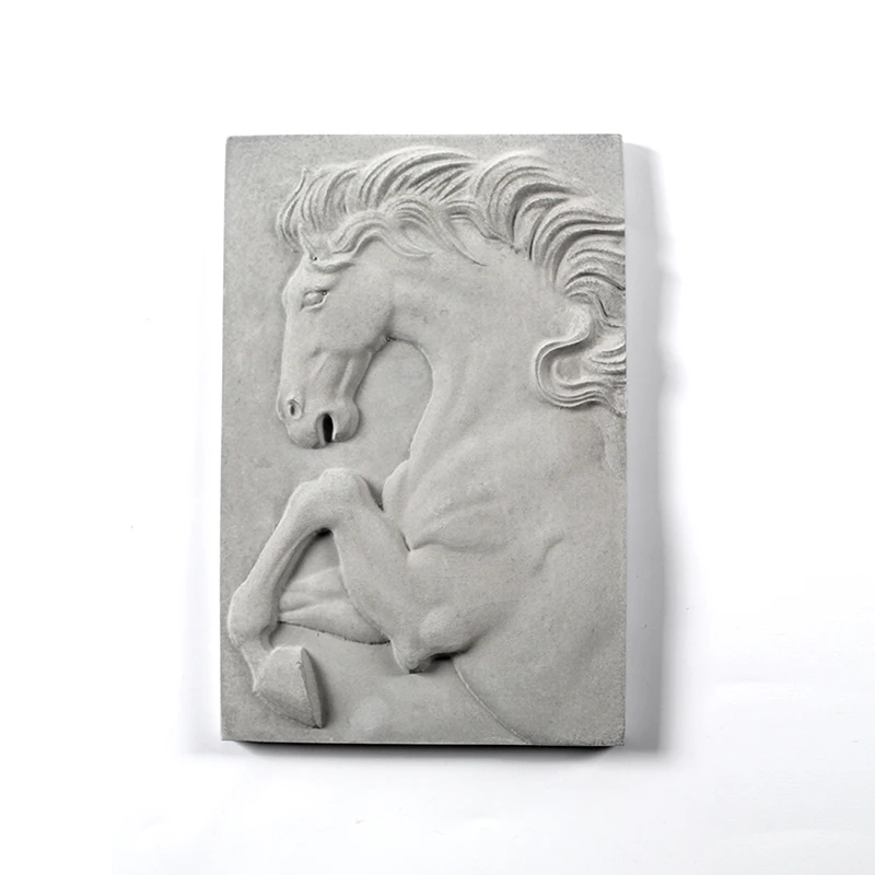 Silicone Concrete Mould 3d Rectangular Cement Mold Handmade Wall Brick ...