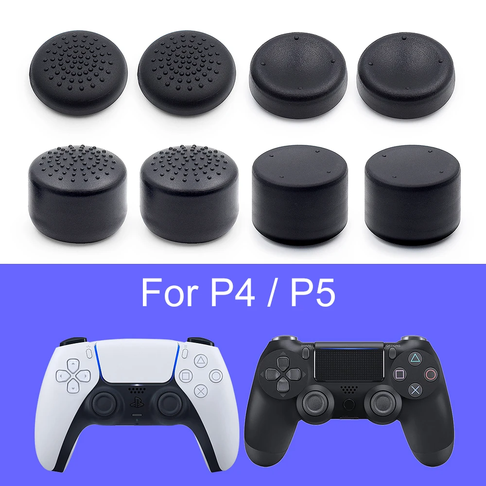 8pcs PS5 Controller Cover Silicone Joystick Case Enhance Cap Anti-slip ...