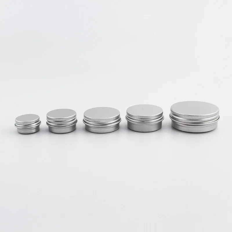 1pc 5g 10g 12g 15g 30g Empty Aluminum Container With Screw Cap Travel ...