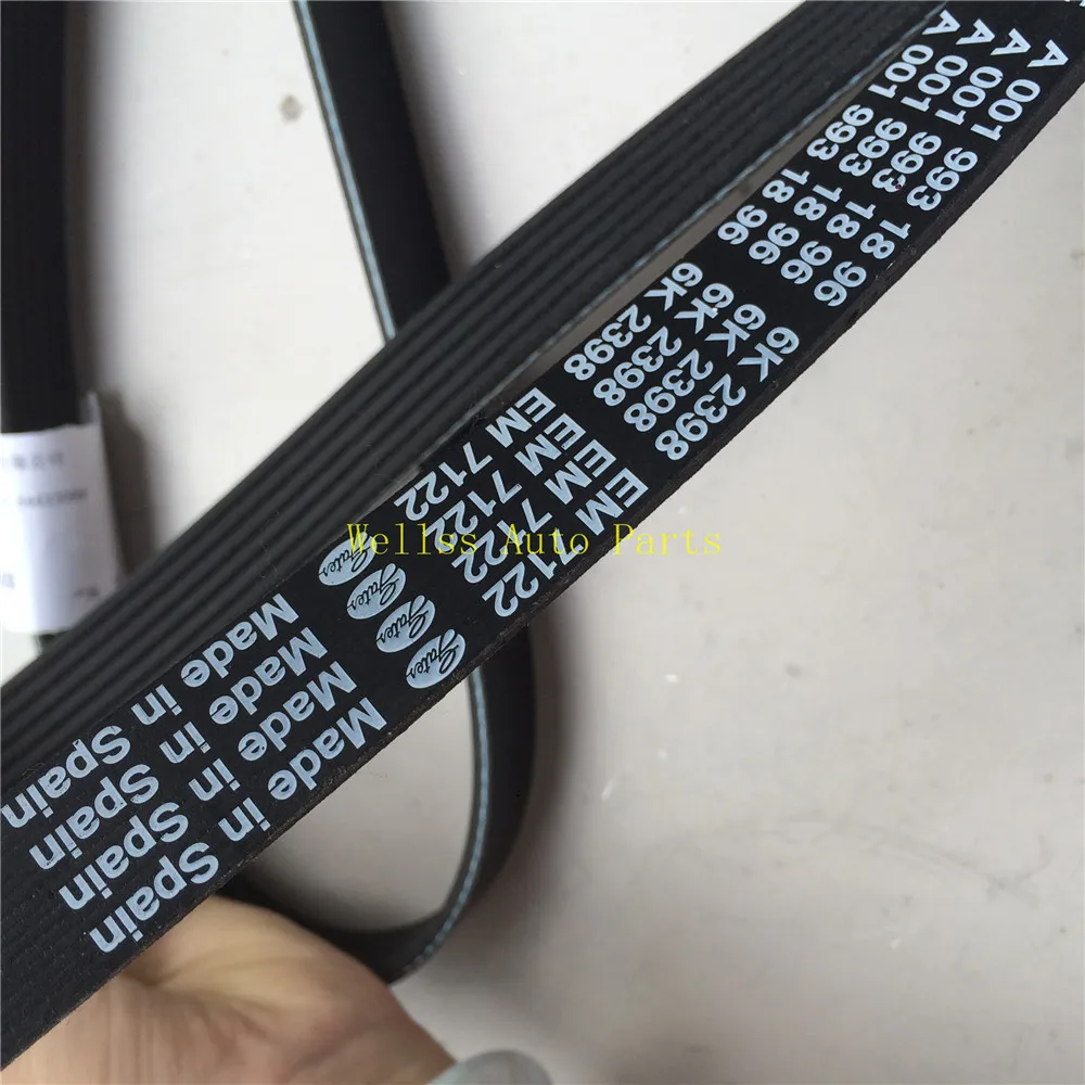 ALTERNATOR-DRIVE-BELT-6PK2398-Muti-V-belt-A0019931896-0039937296-FOR ...