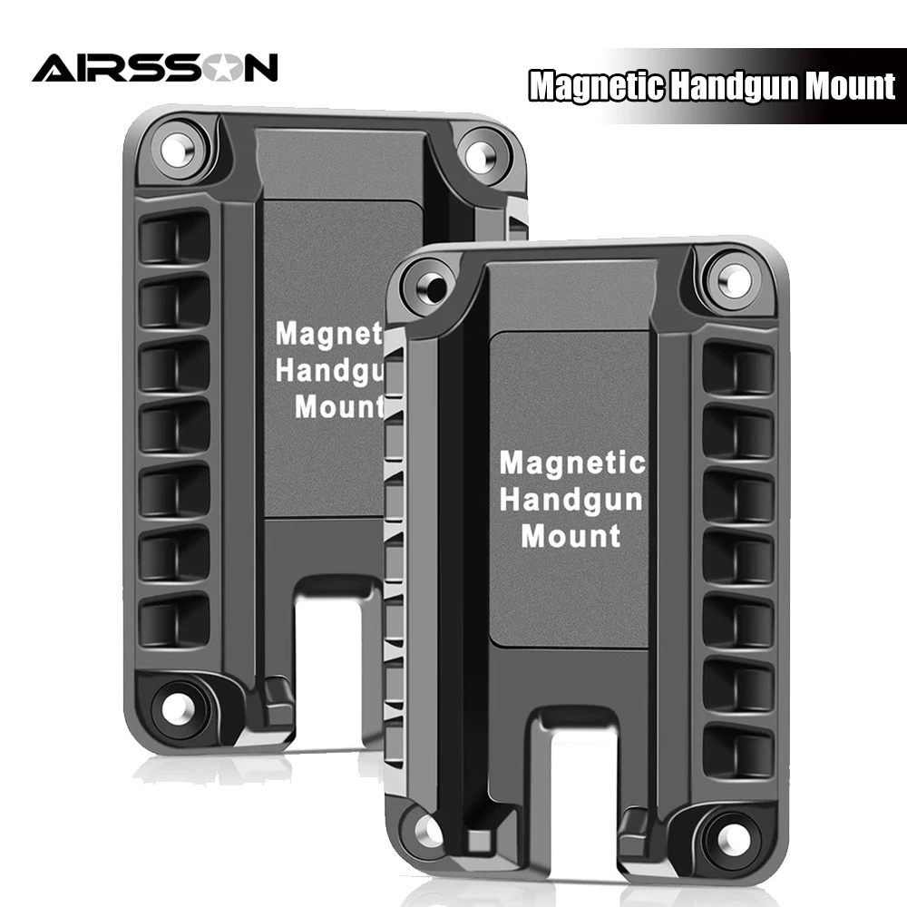 Tactical Gun Magnet Mount Magnetic Gun Holster Holder Concealed Quick ...
