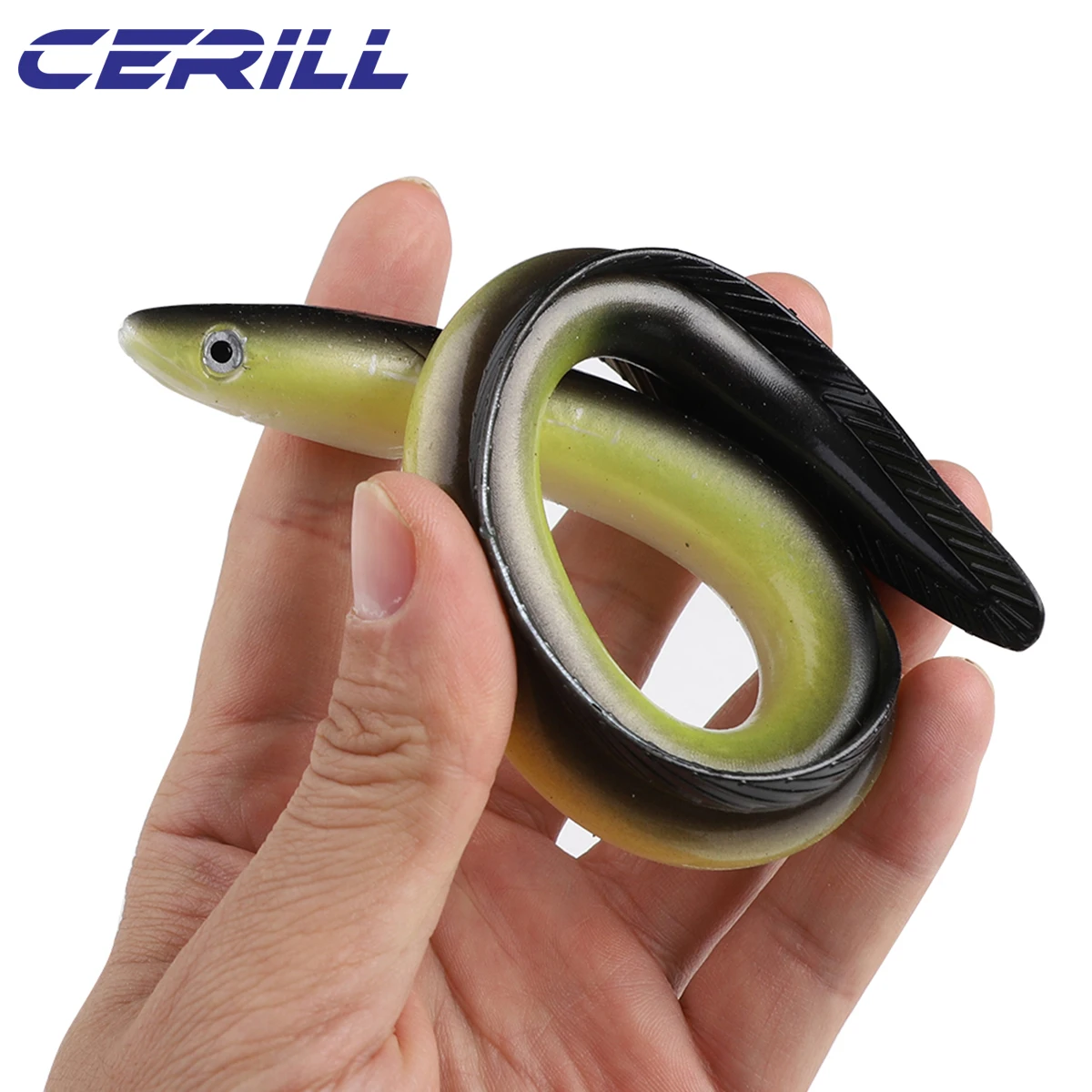 Ceril-cebo-de-Anguila-suave-de-30cm-58g-Se-uelos-de-Pesca-artificiales ...