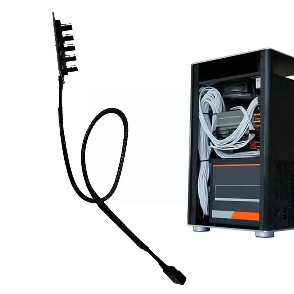 1PCS 40cm Fan CPU Hub Computer PC Case Chasis Cooler Controller Cable ...