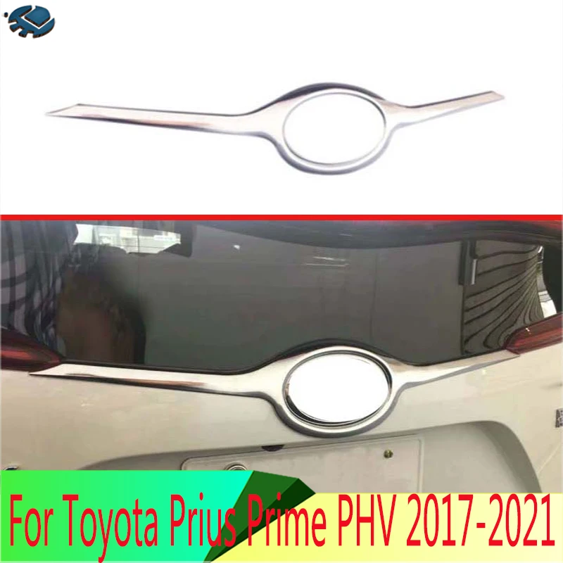 For Toyota Prius Prime Phv 2017-2021 Abs Rear Tail Trunk Lid Molding ...