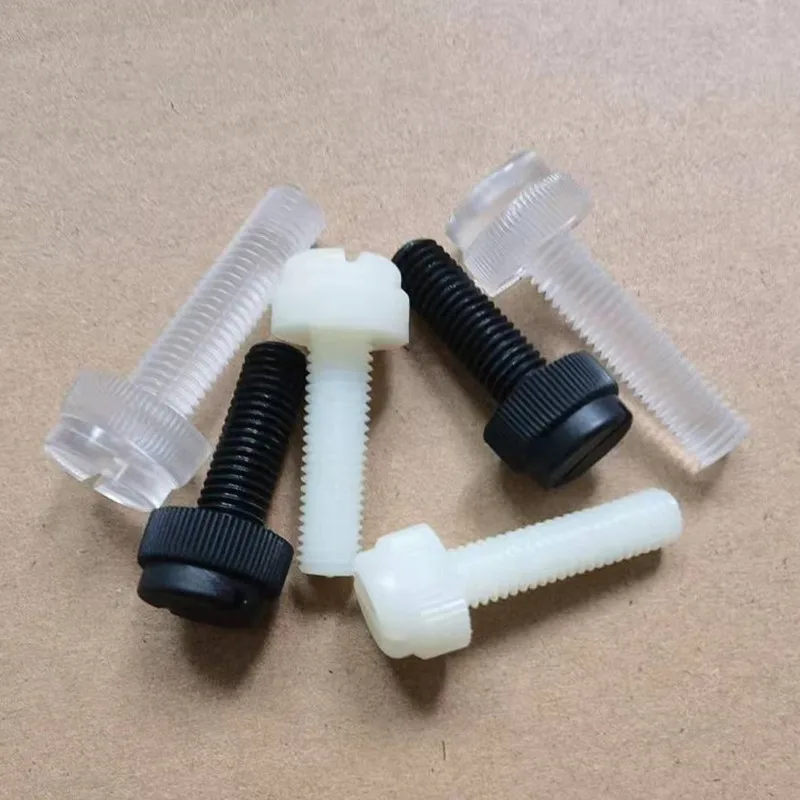 VIS,M4 20PCS-20mm-white nylon screw--10 50 pièces M3 M4 M5 M6 M8 blanc ...