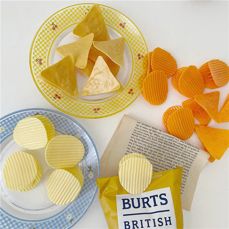 Mise sous vide,lot de 4 jolies pommes de terre Chips, avec cornet de ...