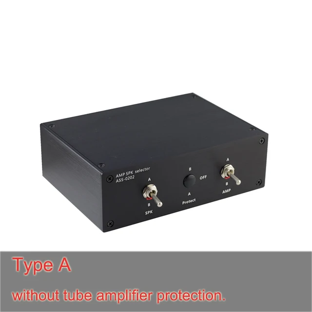 Two-channel power amplifier switch 2 pairs of speaker switcher / power ...