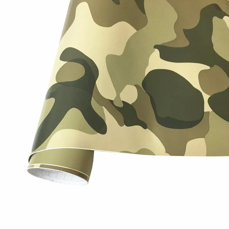 50cmx152cm-Camouflage-Vinyl-PVC-Car-Sticker-Wrap-Film-Army-Military ...