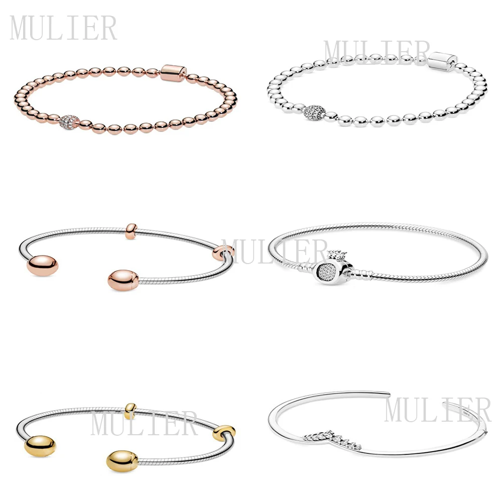 Новинка, Стерлинговое Серебро 925 пробы, цепочка в виде змеи, стильный ...