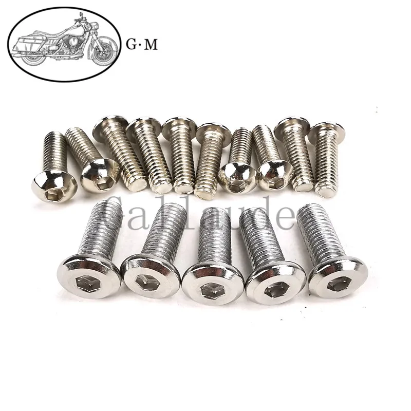 Motorcycle-Front-Rear-Brake-Disc-Screw-Hardware-Kit-Bolts-For-Harley ...