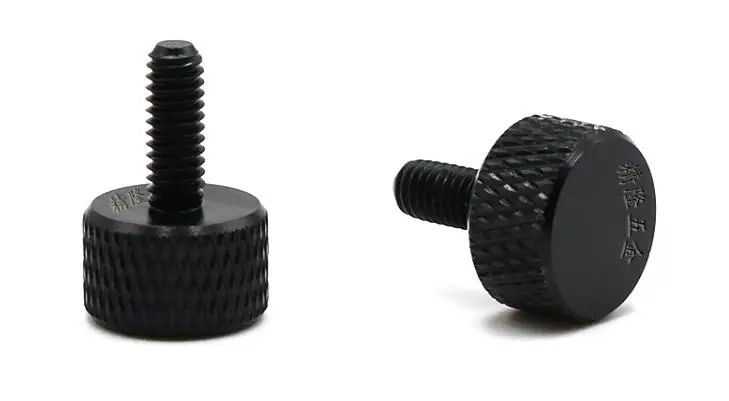 VIS,M6 5pcs-12mm-red colour--Vis À Molette En Aluminium Moleté Coloré ...