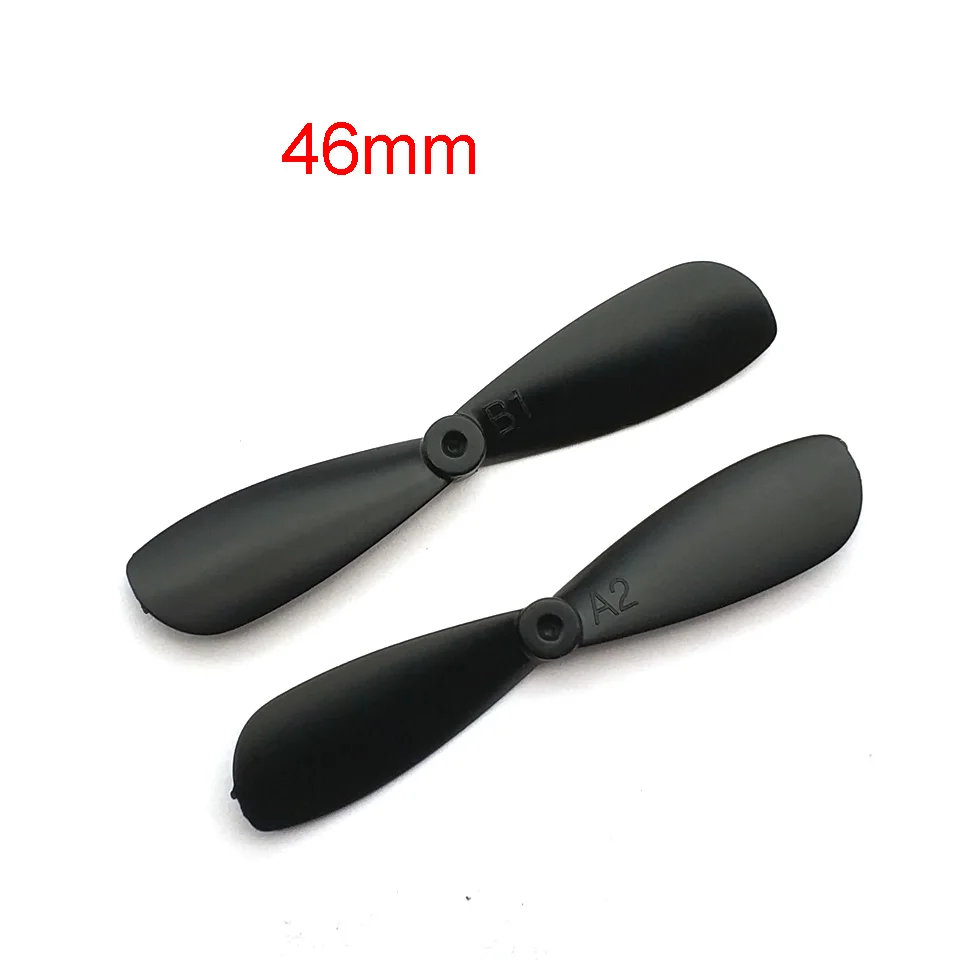 1Pair 46mm 4.6cm Props Mini Propellers Blades Props A B For 0.8mm Motor ...