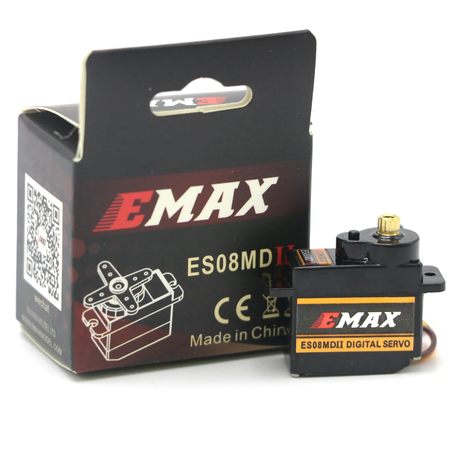 EMAX ES08MD II Metal GEAR Digital Servo up sg90 ES08A ES08MA MG90S TREX ...