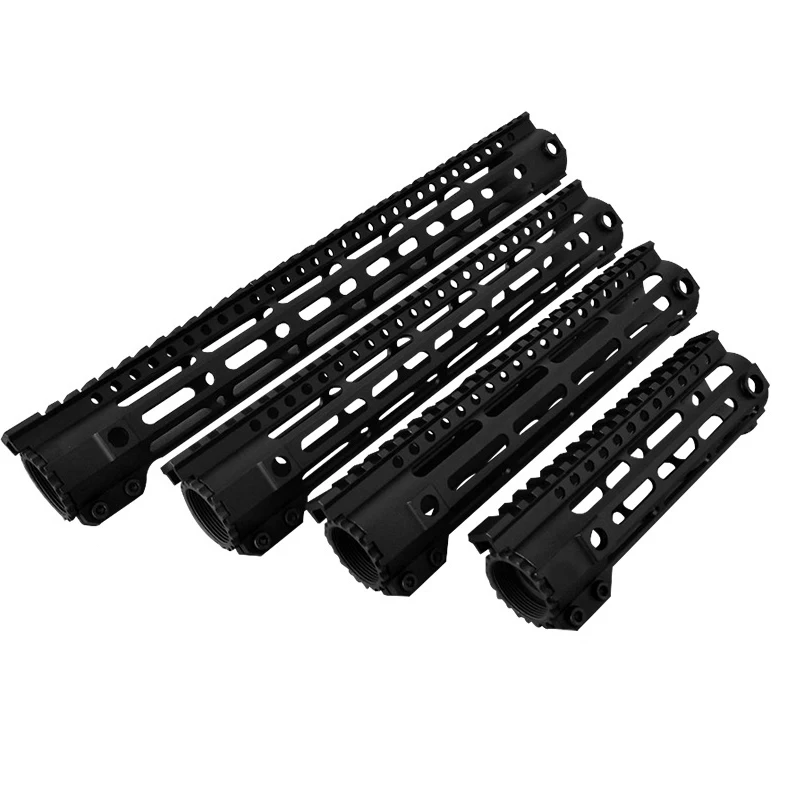 EWOLF BoKey AR 15 M4 M LOK MLOK 7 10 12 15 인치 슬림 프리 플로트 핸드 가드 피카 티니 레일 ...