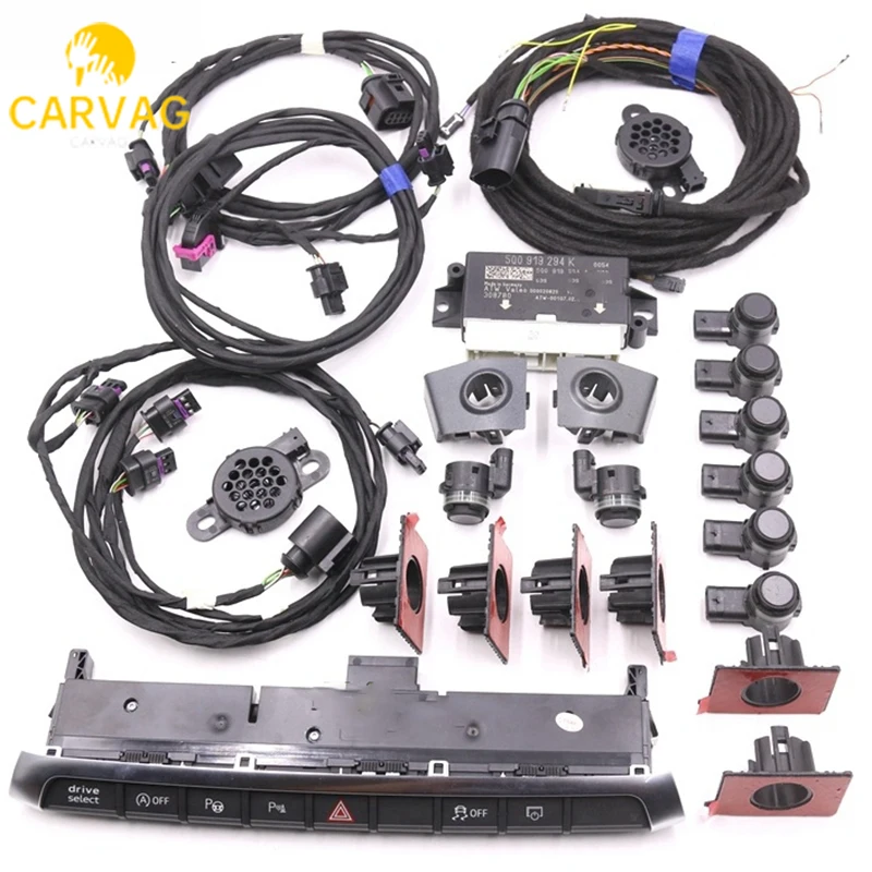 Para-AUDI-A3-8V-conjunto-de-sensores-de-estacionamiento-OPS-delanteros ...