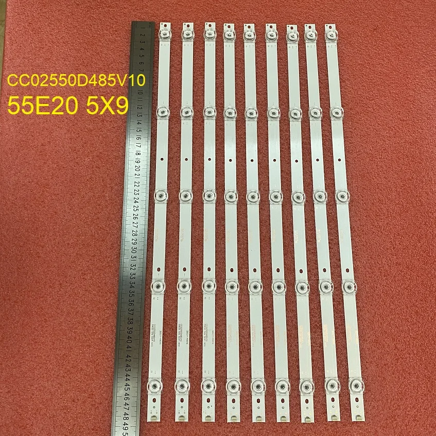 9pcs-set-LED-backlight-strip-for-55usY151x-BAIRD-T550HVN05-1 ...