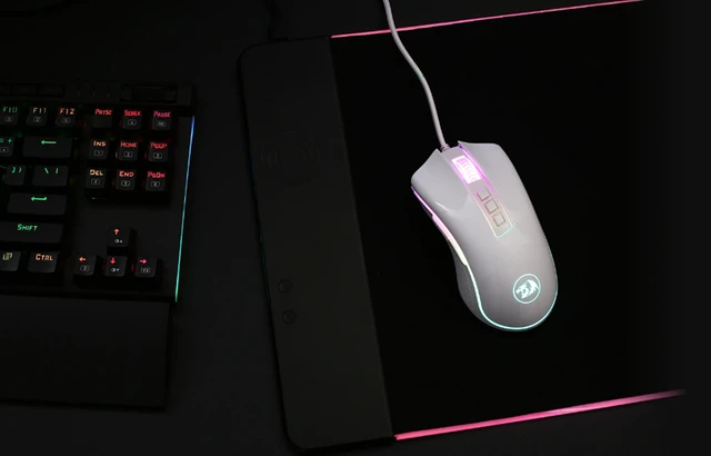 Mouse Gamer Redragon M614 Wired Gaming Mouse - 8000 DPI RGB Ergonomic ...