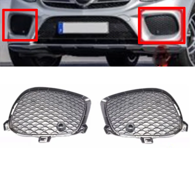 Pair Front Bumper Fog Lamp Foglight Area Grille Cover Trim 2928855322 ...