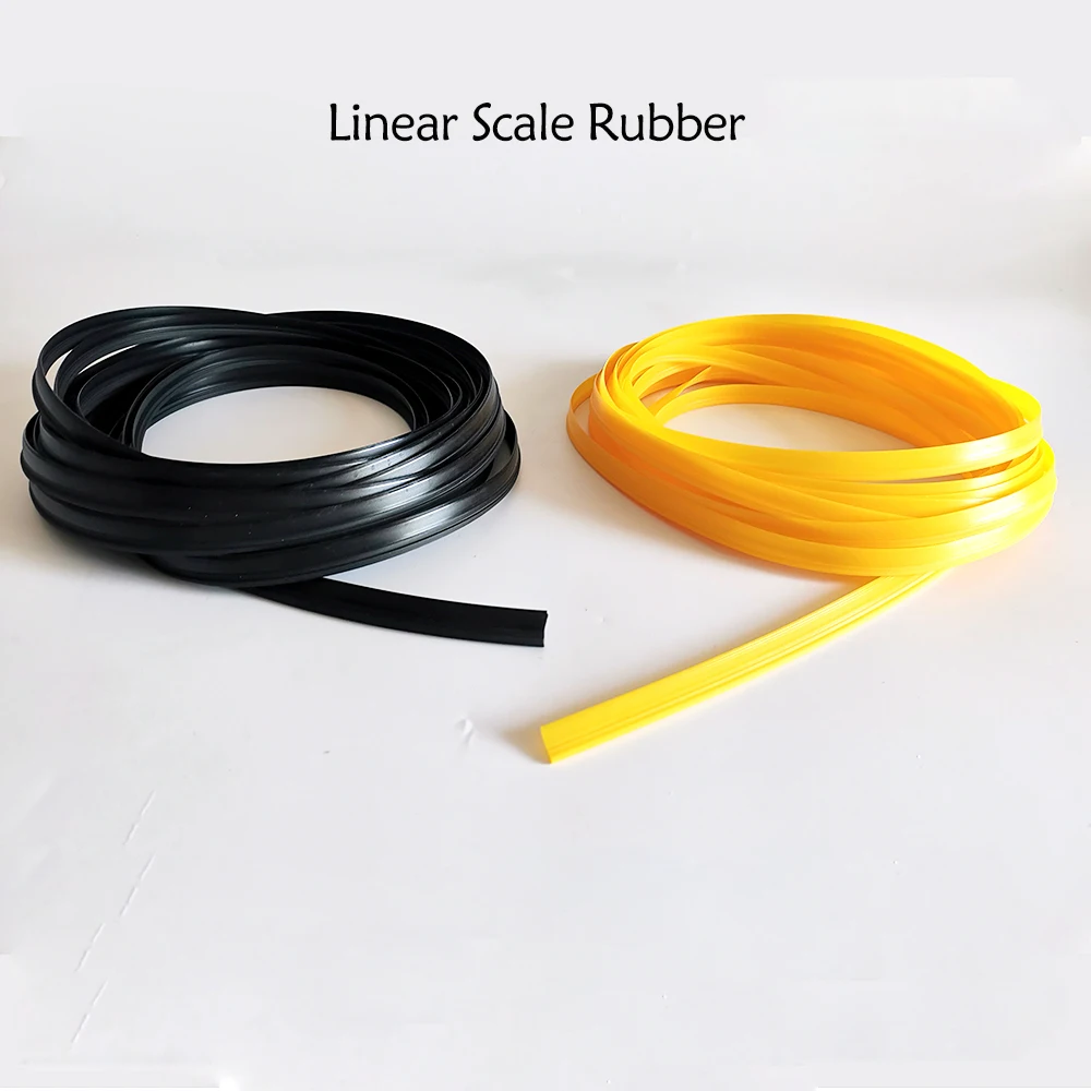 5 meter Rubber linear scale Encoder rubber / grating ruler rubber ...