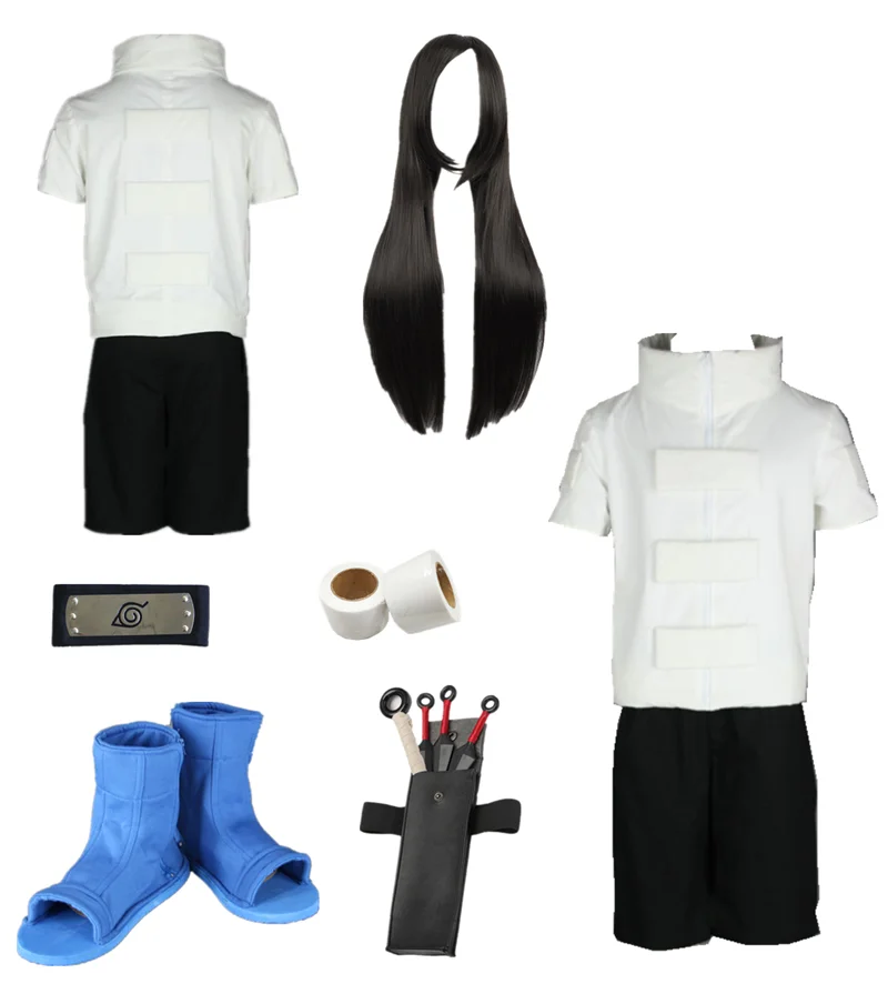 Anime cosplay Hyuuga Neji Cosplay Costume Halloween comic cosplay ...
