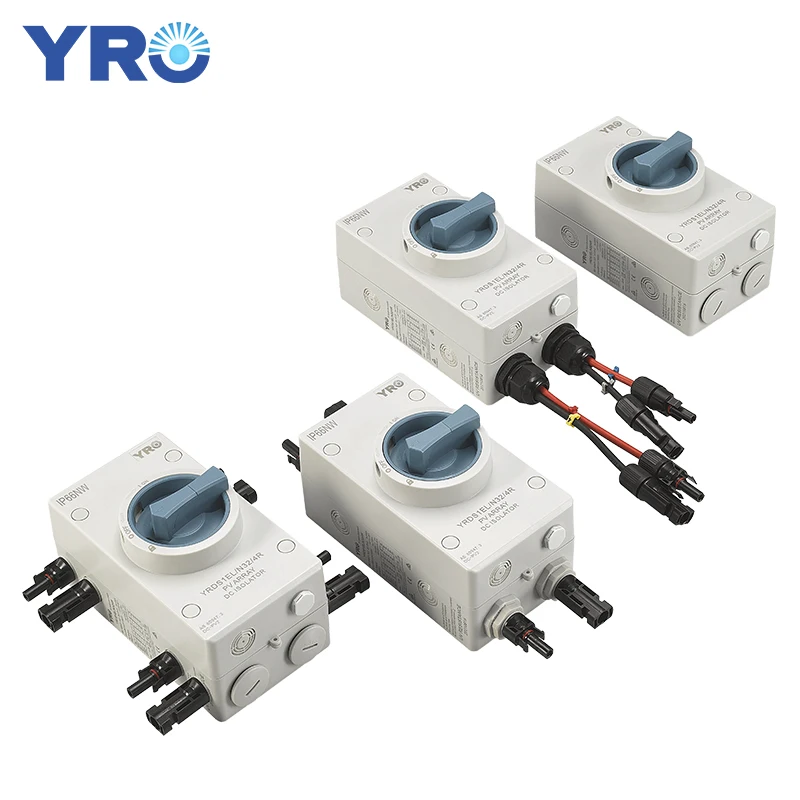 China 1000V 32A Waterproof DC Isolator Switch SISO For