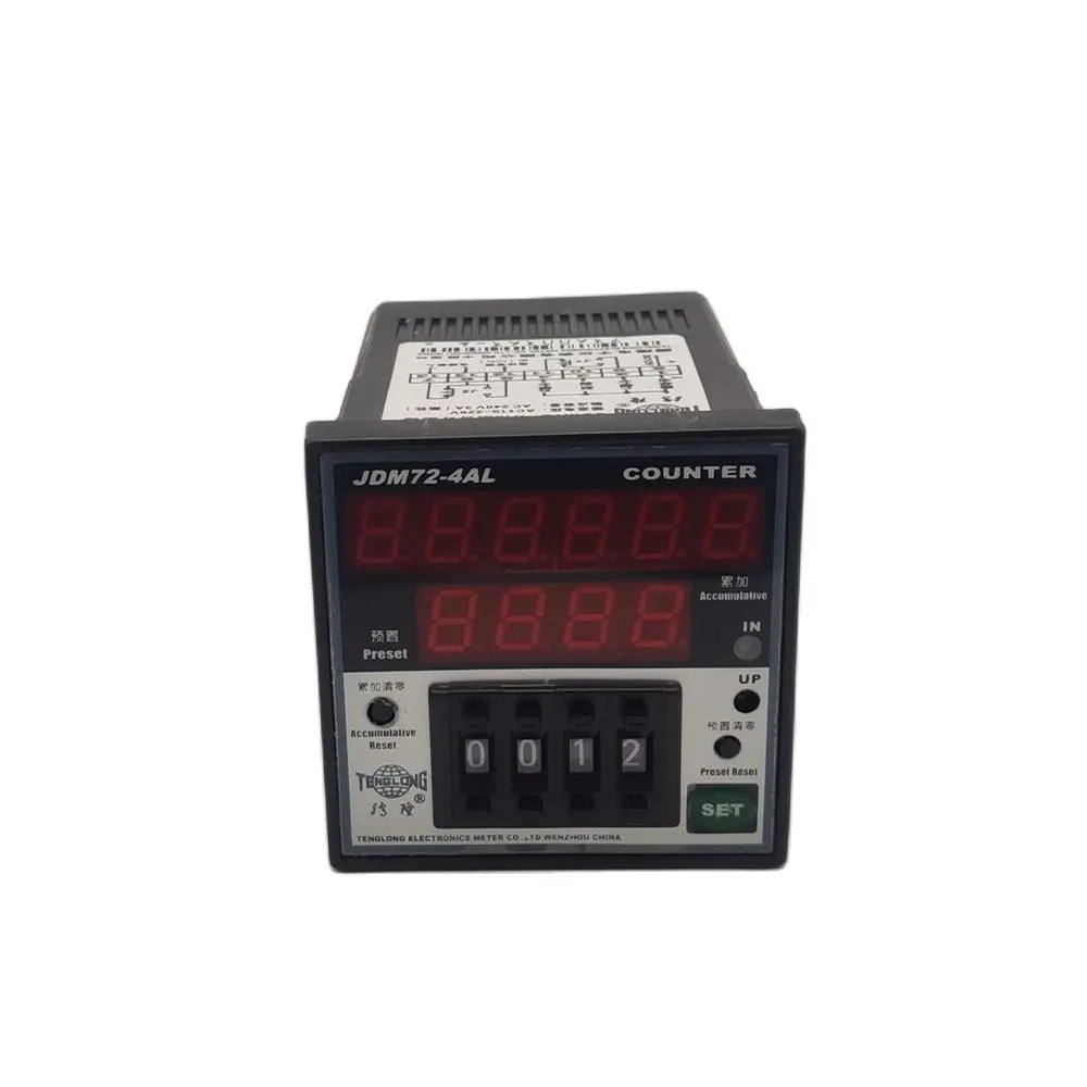 Electronic-Preset-Counter-Double-Row-Total-Volume-Display-Counter-JDM72 ...