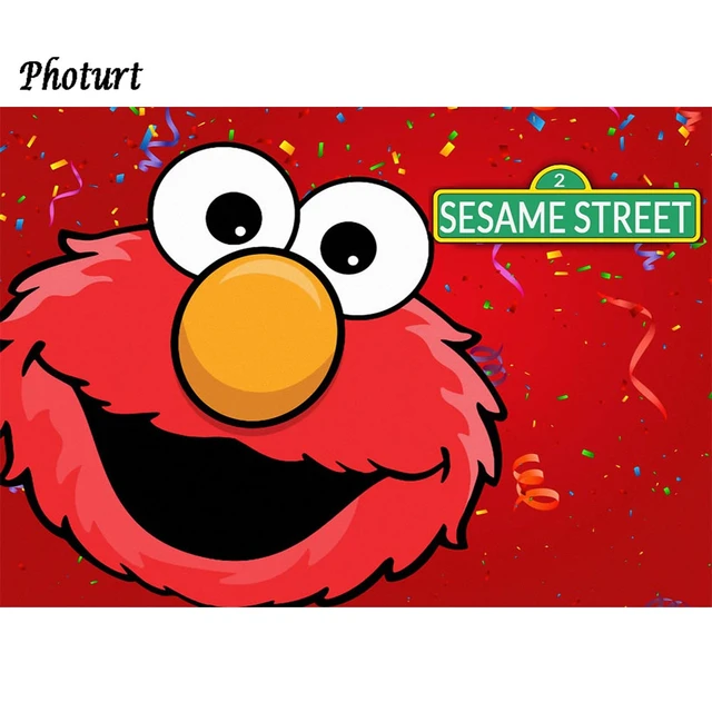 Elmo Face Background
