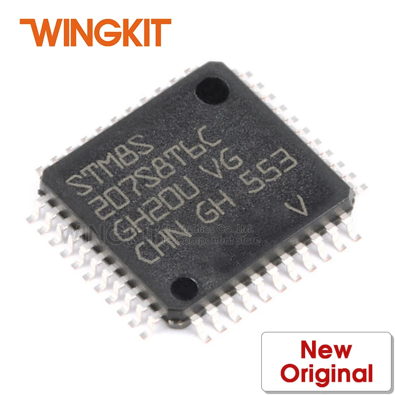 1PCS STM8S207S8T6C LQFP44 STM8S207S8 STM8S207 STM8S20 STM8S LQFP 44 8 ...
