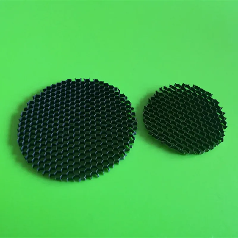 Led Downlight Spotlight Round Honeycomb Mesh Cover Black Anti-glare ...