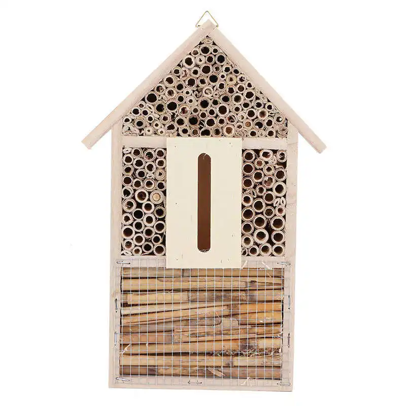 Wooden-Insect-House-Bee-House-Shelter-Garden-Insect-Nesting-Box ...