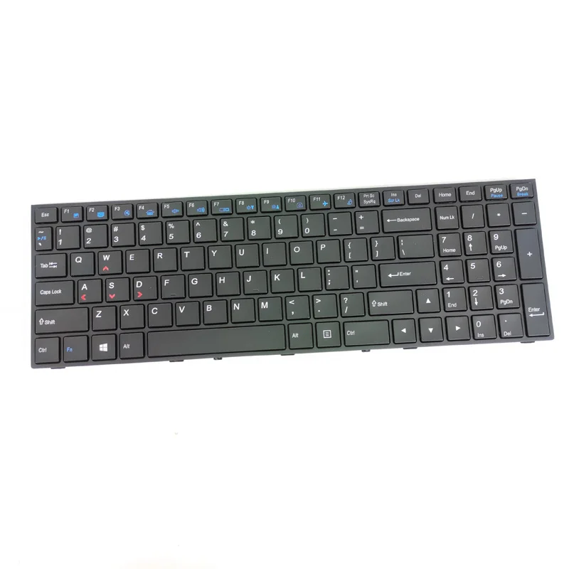 Mp-13h83u4j430b Eua Layout Do Teclado Do Portátil Para Clevo P650re ...