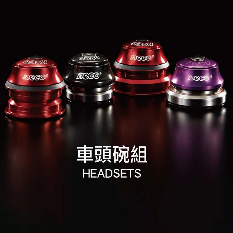 Neco-Headsets-INTEGRATED-THREADLESS-Bearing-HEADSETS-Bicycle-fork ...