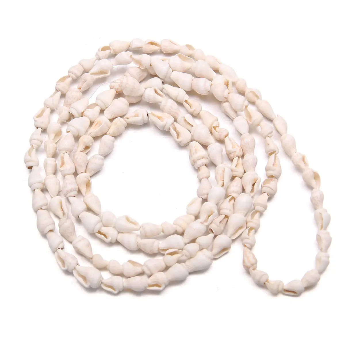 Wholesale Natural Long Conch Shell Beads Isolation Bead For Jewelry ...