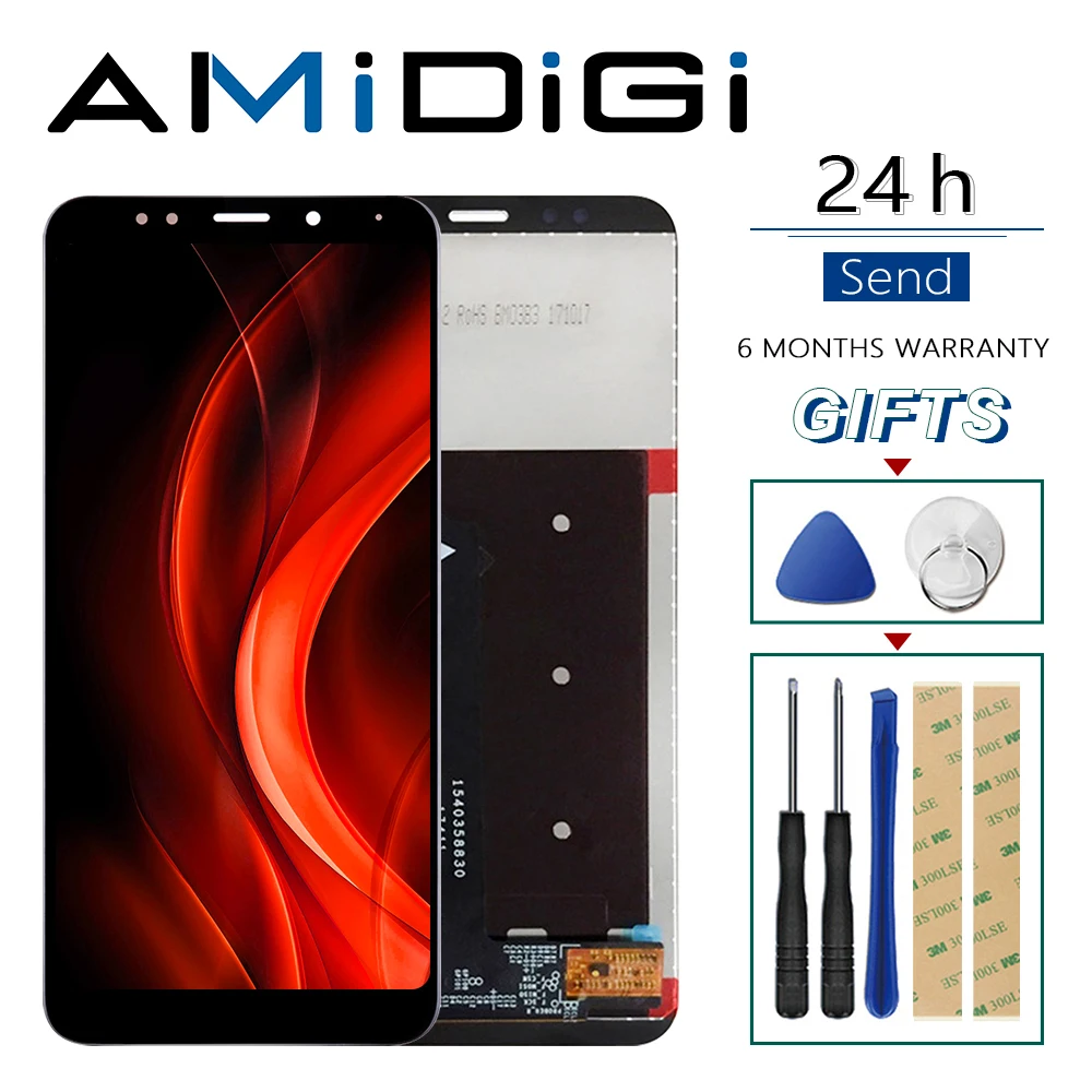 Xiaomi tela de reposição lcd original para smartphone redmi 5 plus ...