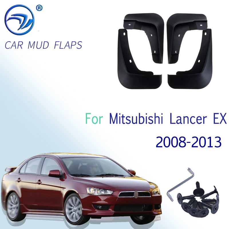 4Pcs-Car-Front-Fender-Flares-Rear-Splash-Guards-Mud-Flaps-Mudguards-for ...