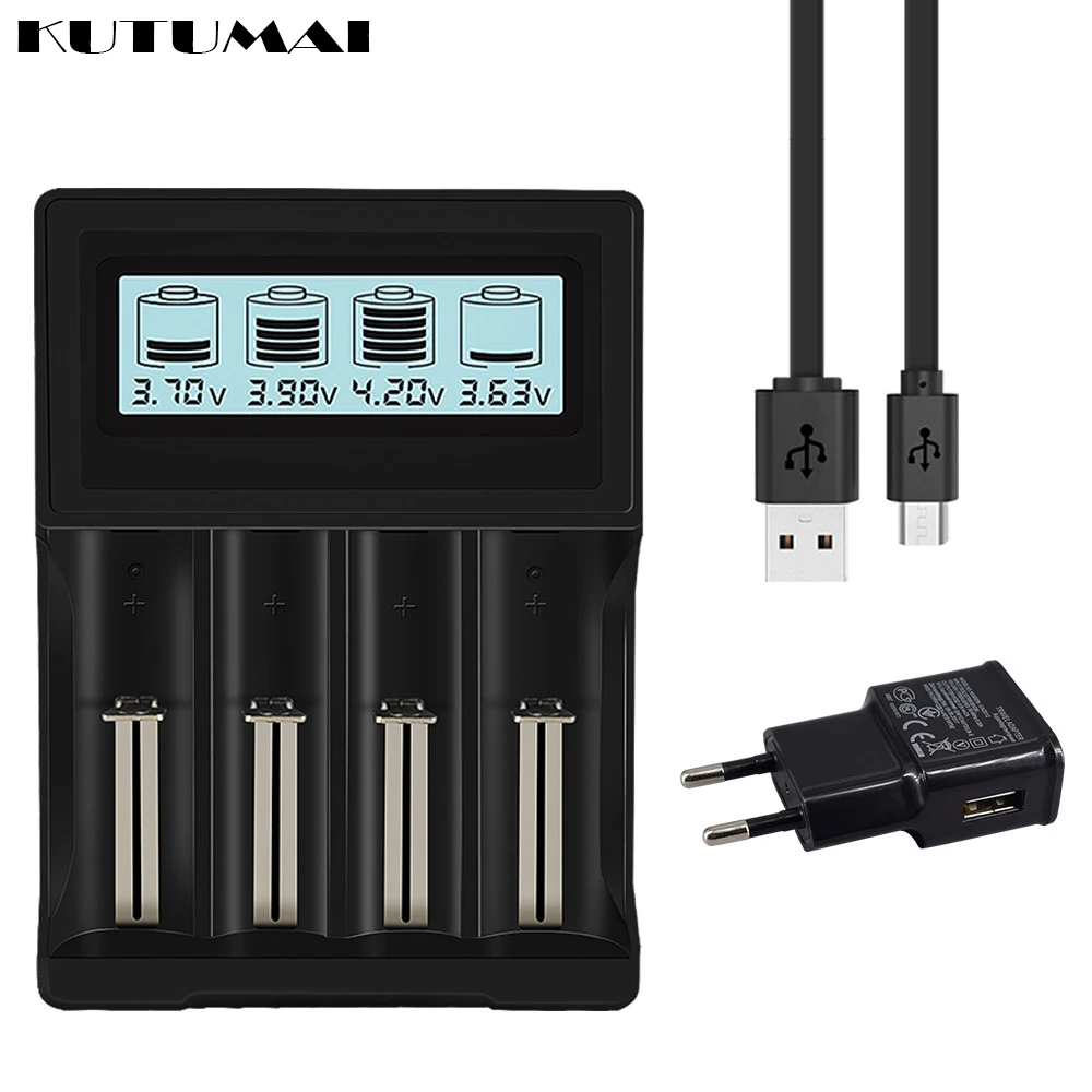 18650-4-slot-battery-Charger-for-26650-21700-18350-Lithium-Li-ion ...