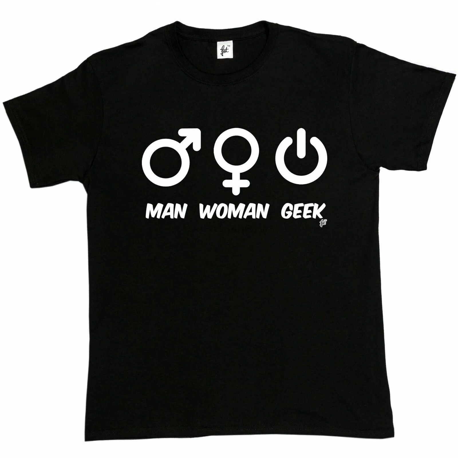 Man Woman Geek Sex Symbol Power Button Mens T Shirt Aliexpress