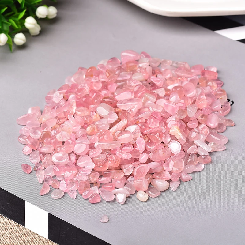 Natural Crystal Rose Quartz Ore Mineral Specimen Healing Stone Natural ...