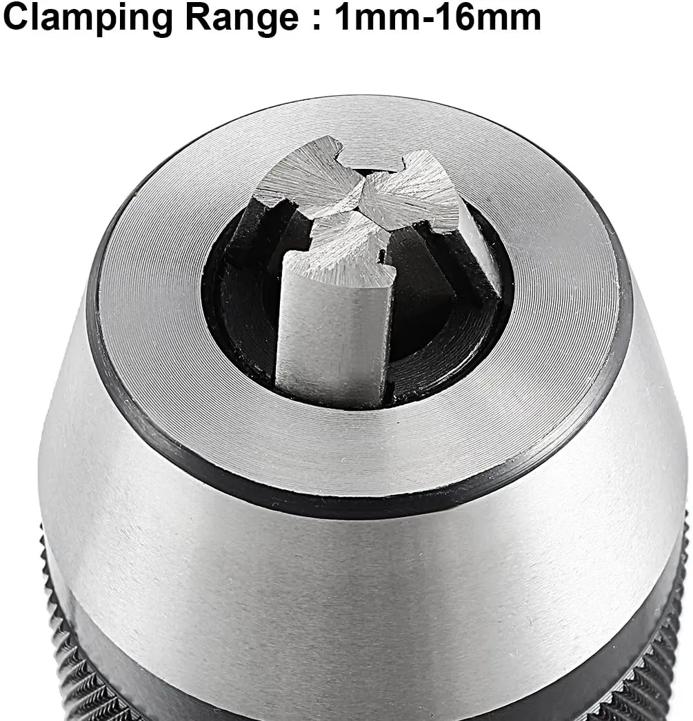 B10 B12 B16 B18 B22 Drill Chuck Keyless Self Tighten Automatic Locking Drill Chucks CNC ...