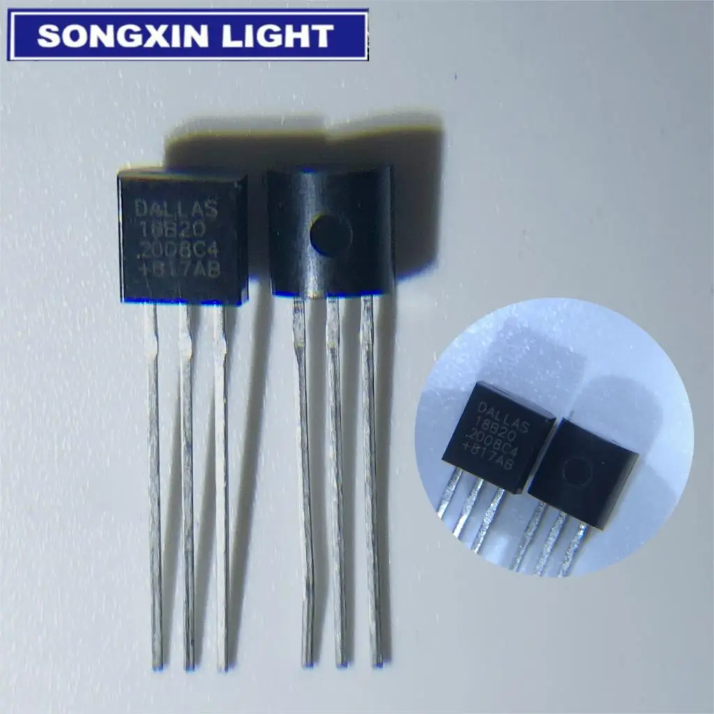 SX-New-And-Original-DS18B20-18B20-18S20-TO-92-IC-CHIP-Thermometer ...