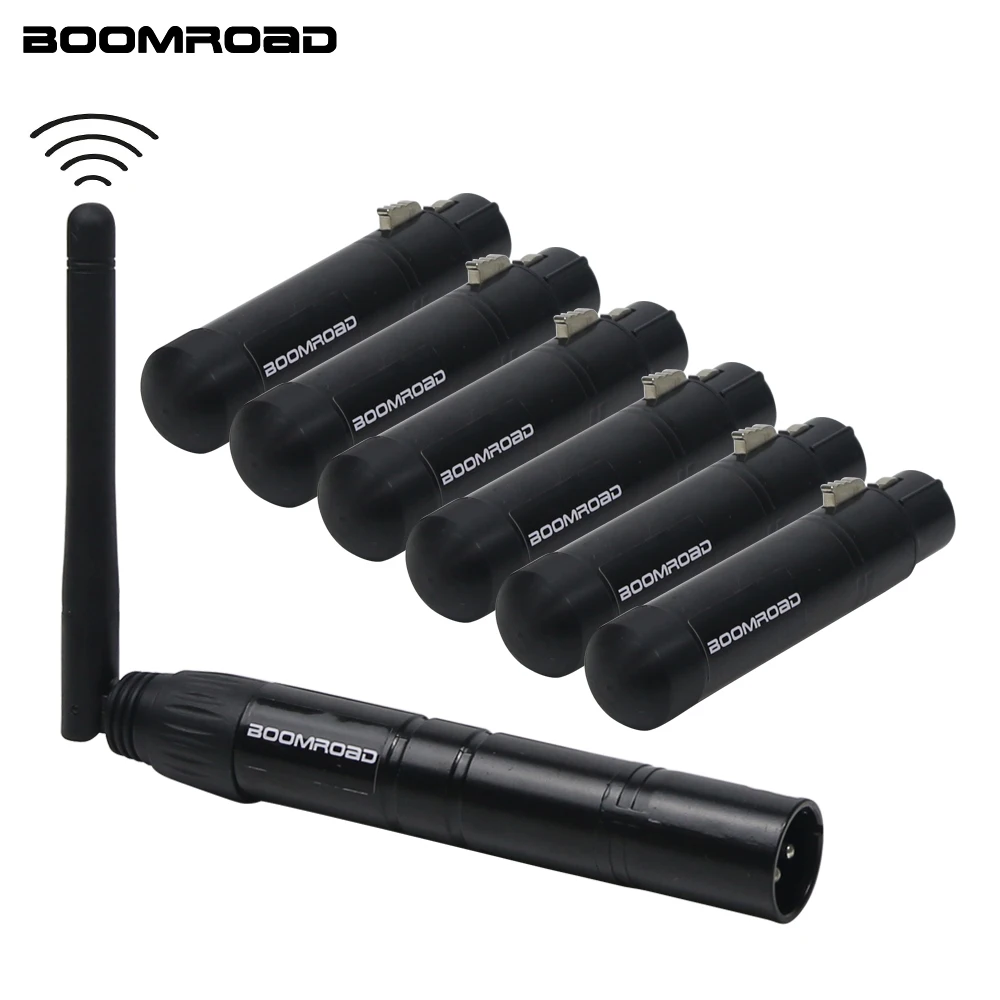 2-4G-3pins-XLR-Dmx-Light-Control-Wireless-Transmitter-Receiver-For-LED ...