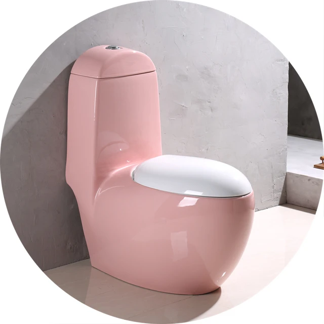 Pink Round Toilet Seats